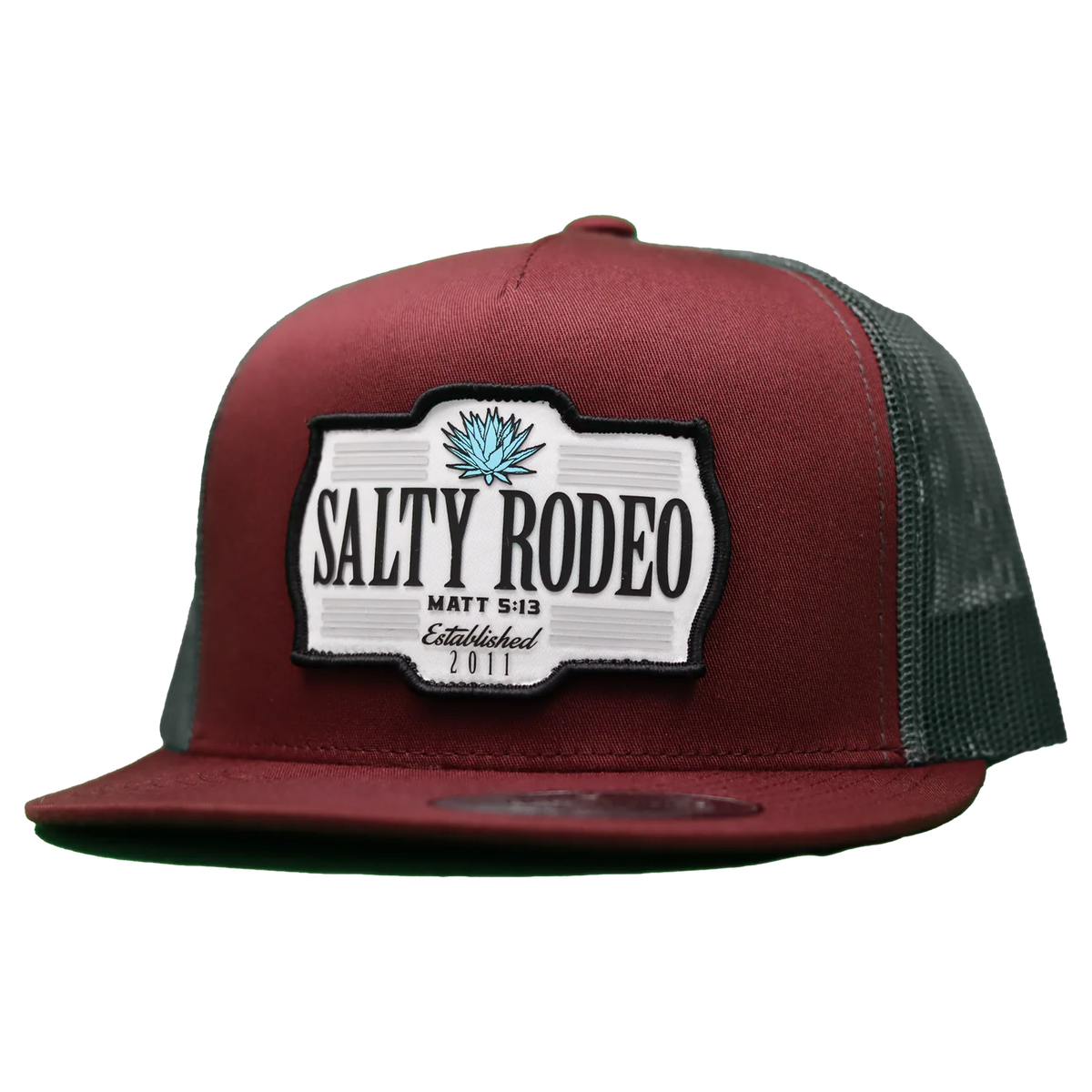 Salty Rodeo Co. Maroon Migo Trucker Cap – Heck Of A Lope